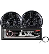 Amazon.com: Dual Electronics MXD140 Marine Radio | AM/FM Stereo ...