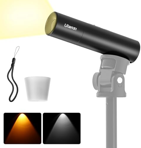 ULANZI LM07 - Linterna LED para fotografía, luz de videografía de mano ...