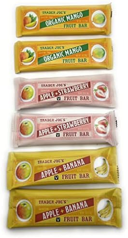 Amazon.com: Trader Joes Gluten Free Dried Fruit Bars Assortment (2 ...