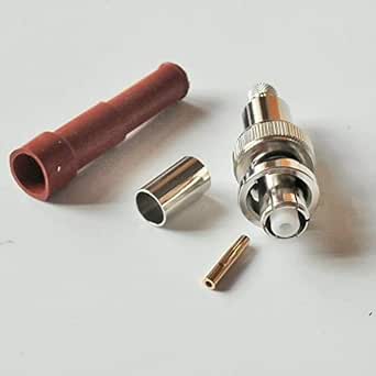Wiring Connecting Terminals - 1 Pcs RF Coax Connector Socket RPBNC RP BNC Male High Voltage ...