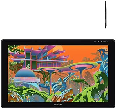 Amazon.com: HUION Kamvas 22 Plus QLED Drawing Tablet with Full ...