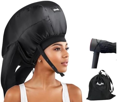 Amazon.com: Large Bonnet Hooded Dryer Diffuser Attachment, Ideal Hair ...
