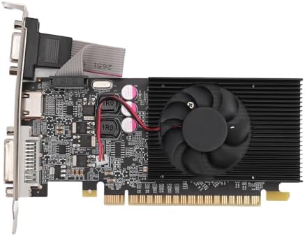 Plyisty GT710 Graphics Card, 2GB DDR3 64BIT PCI E 2560X1600 PC Video ...