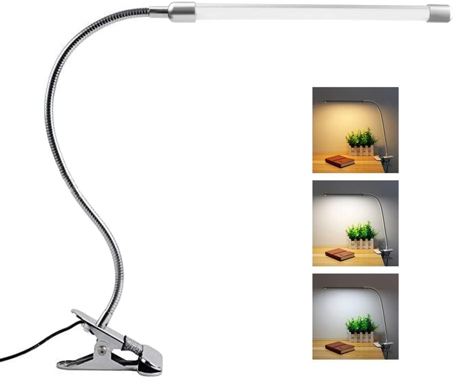 Foldable Table lamp Clamp Clip Desk Lamp DC5V 10W 36 LED USB Powered ...