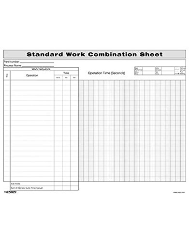 Standard Work Combination Sheet: Enna: 9781138078680: Amazon.com: Books