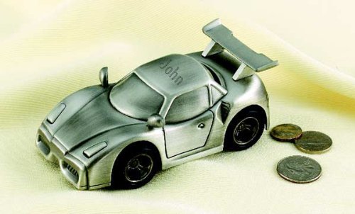 Amazon.com: Racing Car Bank, Personalized : Toys & Games