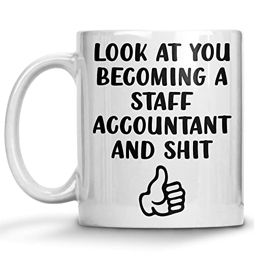Amazon.com: Look At You Becoming A Staff Accountant Accounting ...