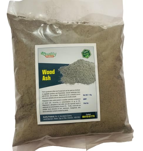 Quality Products Wood Ash | Fertilizer for plants 1kg : Amazon.in ...