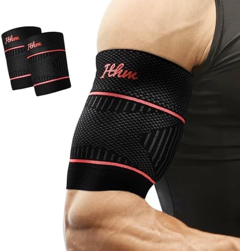 Amazon.com: FEATOL Bicep Tendonitis Brace Triceps Brace Bicep Support ...