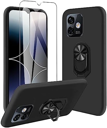 JDXHFF Coque Compatible avec Ulefone Note 16 Pro (6.52") Noir Housse et ...