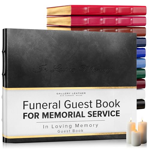 Best Leather Bound Guest Books for Memorable Signatures and Keepsakes ...