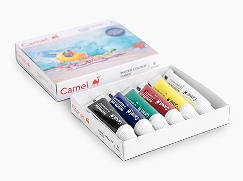Camel Camlin Kokuyo Student Water Color Tube - 5ml Tubes, 6 Shades ...