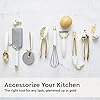 Amazon.com: White & Gold Kitchen Tools and Gadgets - Luxe 8PC Cooking ...