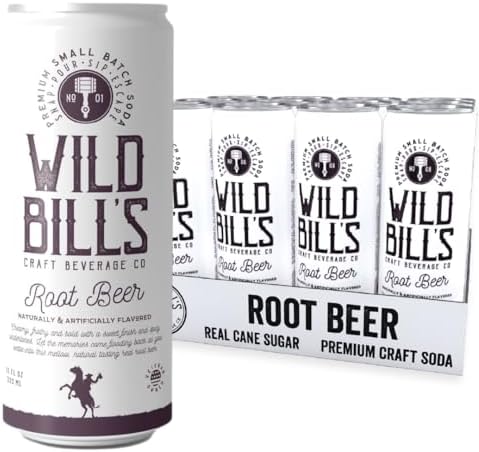 Amazon.com : 1919 Draft Root Beer 16oz Can, Real Sugar, Real Vanilla ...