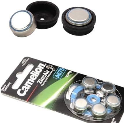 PX625 Adapter & Batterie 1,35 V Battery 675 MR9 mit Seitenkontakt von ...