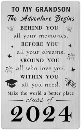 Amazon.com : Gezxin Grandson Graduation Card 2024- Proud Grandson ...