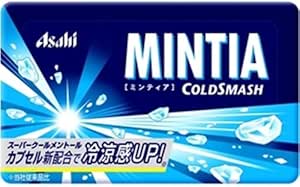 Amazon.co.jp: Asahi Group Foods Mintia Cold Smash 50 Tablets x 10 : Food, Beverages & Alcohol