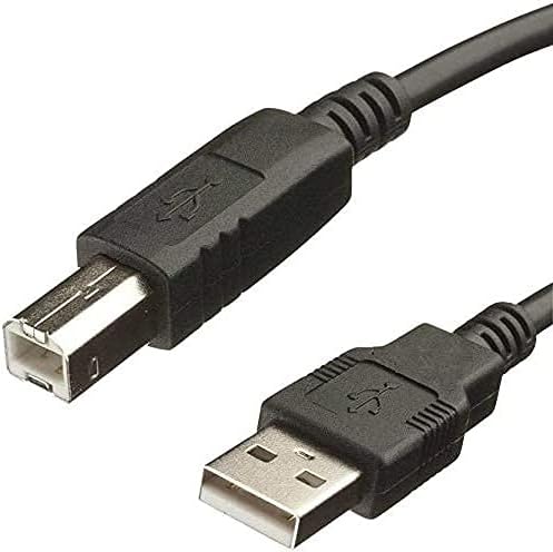 D25 USB 2.0 High Speed Printer Scanner Cable A Male to B Male Printer ...