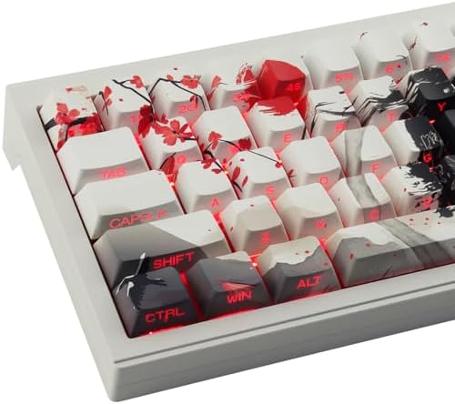 Amazon.com: PBT Keycaps - Side Print Keycaps, Shine Through Custom Key ...