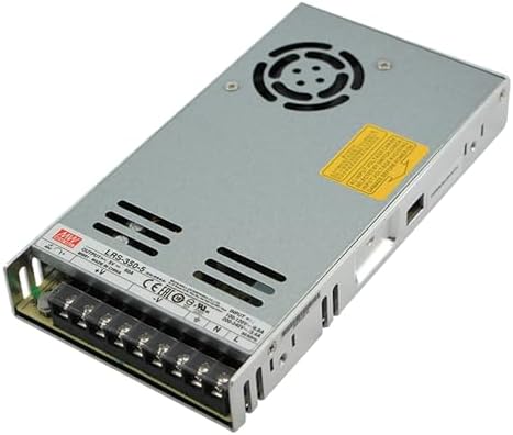 Amazon.com: Mean Well LRS-350-5 350W Single Output Switching Power Supply 5V 60A, 90-132VAC/180 ...