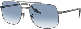 Ray-Ban RB3699 Sunglasses Bundle: RB 3699 004/3F Gunmetal Clear ...