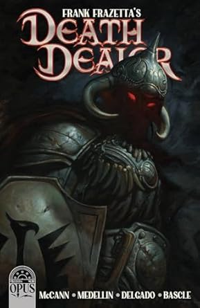 Rated Comics acrylic backer included with Frank Frazetta's Death Dealer ...