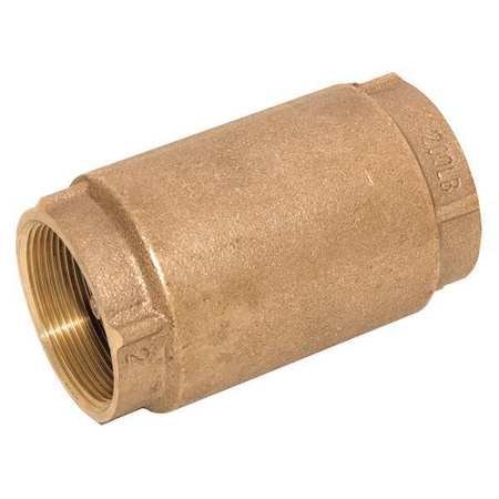 1-1/4" NPT Bronze Spring Check Valve: Amazon.com: Industrial & Scientific