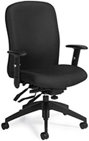 Amazon.com: Global High Back Multi Tilter Office Chair in Ebony : Home ...