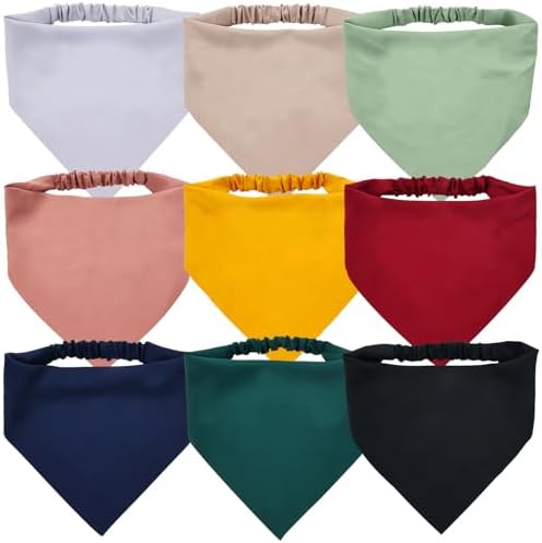 Amazon.com : WOVOWOVO 8 Pack Large Scarf Headbands for Women, Elastic ...