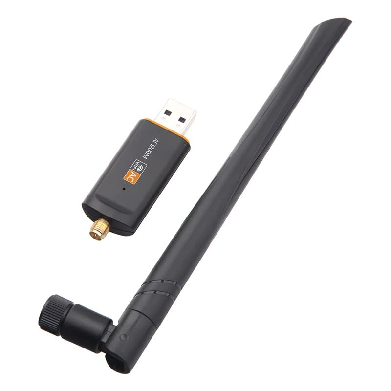Adaptador Wireless Usb Wifi AC Dual Band 1200mbps 2.4ghz + 5ghz Com ...