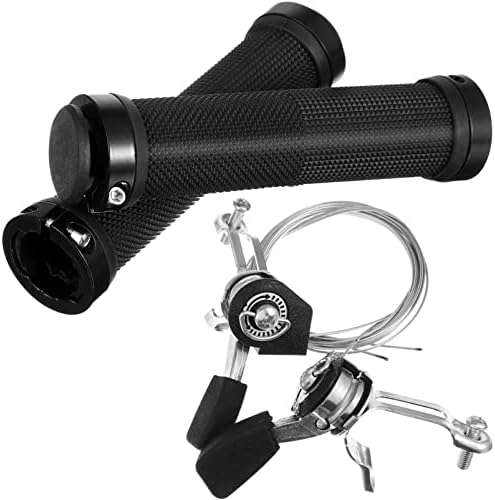 Amazon.com: LIOOBO Bicycle Twist Grip Gear Shifters: Bike Left Right ...