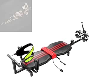 Amazon.com : AIJILI Inline Back Stretch Bench with Cervical Traction ...