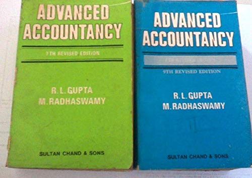Advanced Accountancy : R.L Gupta & M. Radhaswamy, R.L Gupta & M ...