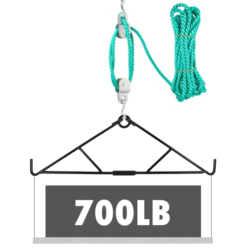 Snapklik.com : Leriton Deer Hanger Game Hanging Gambrel And Hoist Kit ...