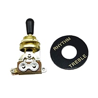 Les Paul Switch 3 Pos Toggle Chrome - Tip Cream - Selector For Guitar ...