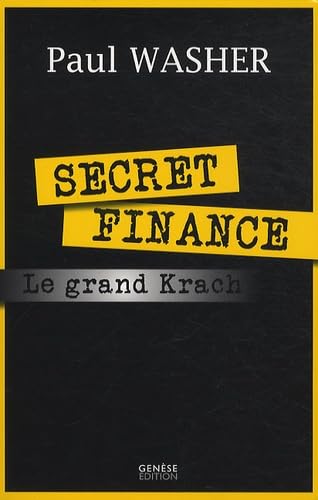 Amazon.com: Secret finance ou le grand krach: 9782930585000: Paul David ...