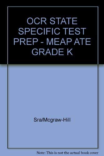 OCR State Specific Test Prep: Meap Ate Grade K: Wright Group ...