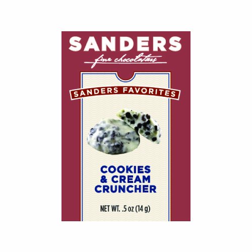 Amazon.com : Sanders Favorites Cookies N Cream Crunchers, 1.5-Ounce, 48 ...