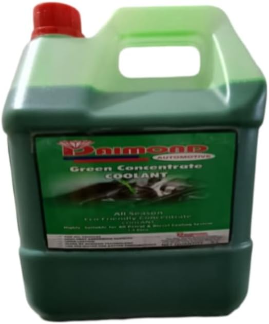 DAIMOND AUTOMOTIVE Green Concentrate Coolant for Bike and Cars, Truck ...