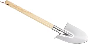 Amazon.com : PATIKIL 22 Inch Digging Shovel, Round Pointed Garden Hand ...