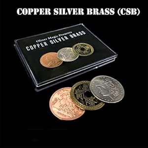 Copper Silver Brass (CSB) Magic Tricks Coin Appear Vanish Magic ...