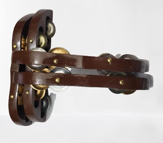 GLOBAL MUSICAL WORK Kartal Hand Percussion Wooden Khartal Indian ...