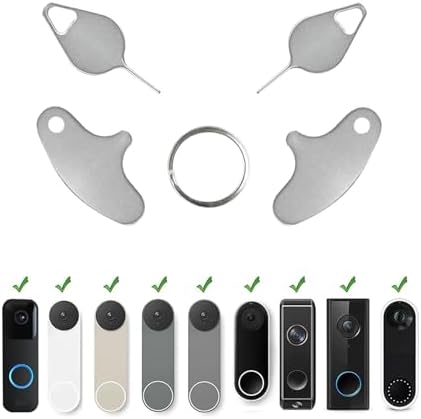 2-Pack Doorbell Key Tool, Doorbell Opening Pin Tool, Release Removal ...