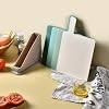 Chopping Boards Set with Stand, BPA Free, Small Cutting Boards for Meat ...