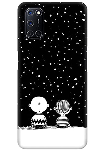 Starlit Sky Printed Back Cover Phone Case for Oppo A52 Back Cover ...