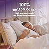 Slumberdown Cotton Pillows 2 Pack Premium Thick & Bouncy Hotel Pillow ...
