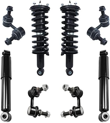 Amazon.com: Peforway Front Complete Strut Assemblies with Coil Springs ...
