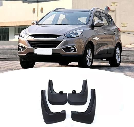 4 Pcs No Drilling Front and Rear Mud Flaps For Hyundai IX35 2010-2021 ...