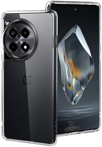 Amazon.com: Eastcoo Clear Case for Oneplus 12R 5G/4G Case, [Hard PC ...