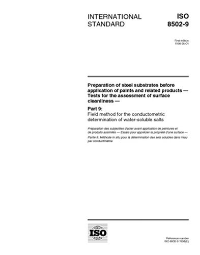ISO 8502-9:1998, Preparation of steel substrates before application of ...